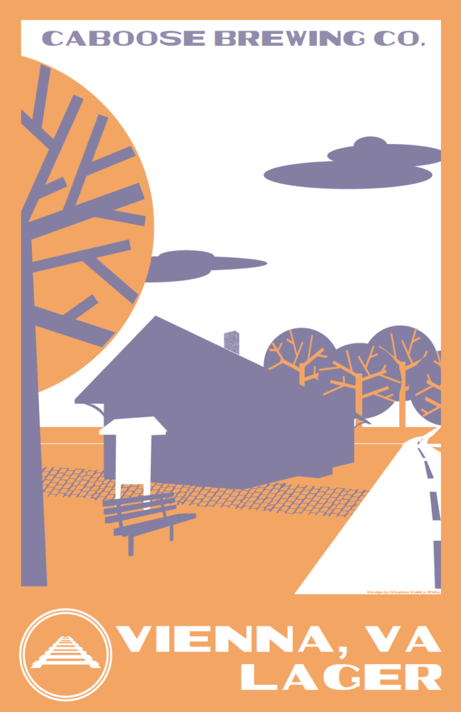 Caboose Beer Posters - Caboose Brewing Co.